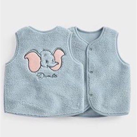 Disney | Jackets & Coats | Disney Kids Dumbo Snapped Vest | Poshmark